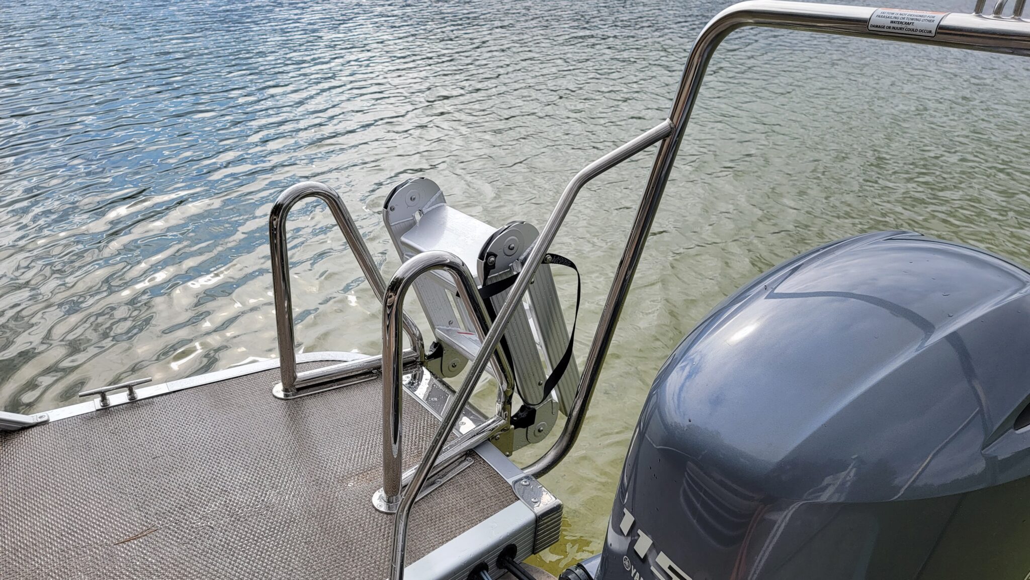 Easy Step Boarding Ladder - Lillipad Marine
