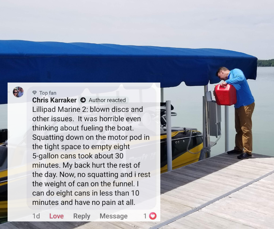 The Faster, Cleaner Boat Fuel Funnel - Lillipad Marine