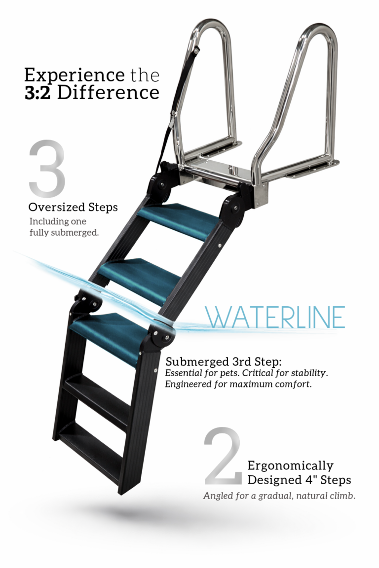 Easy Step Boarding Ladder - Lillipad Marine